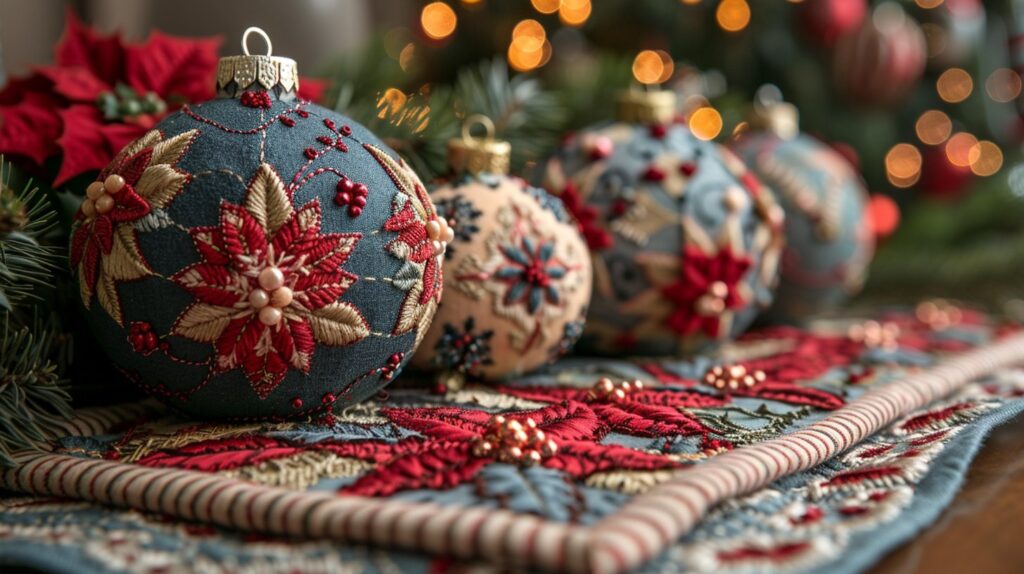 Idées Couture Pour Des Décorations De Noël Faits Main